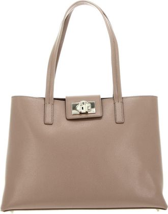 Furla 1927 Tote Bag L Greige