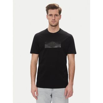 A|X Armani Exchange T-Shirt XM000786 AF10364 UC001 Schwarz Regular Fit