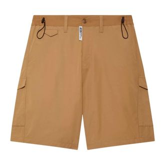 GCDS Popeline Bermuda Shorts - - Shorts - Herren - Beige - L