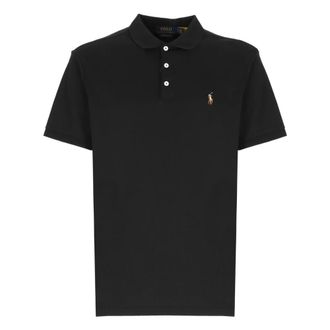 Ralph Lauren Homme, Tops, Noir, Taille: S Polo Chemises