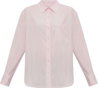 Rag & Bone Femme, Blouses et Chemises, Rose, Taille: 42 FR Connie Poplin Shirt