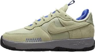 Nike Nike Femme Air Force 1 Wild Sneaker, Olive Aura Racer Blue Aquarius Blue, 39 EU