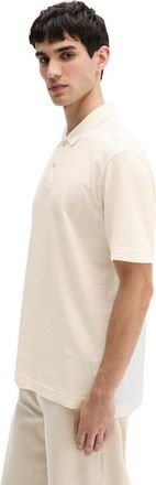 Marc O'Polo Poloshirt im strukturierten Karo-Jacquard