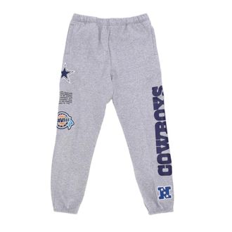 Mitchell & Ness Dallas Mavericks Fleece Trainingshose - - Trousers - Herren - Grau - S