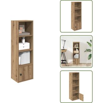 vidaXL The Living Store B&uuml;cherregal Artisan-Eiche 31x24x102 cm Holzwerkstoff - B&uuml;cherregal Holz