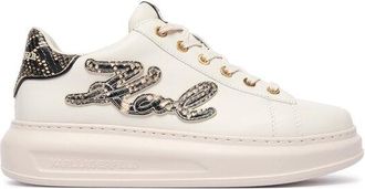 Karl Lagerfeld Sneakers Kapri Embro KL62517P Wei&szlig;
