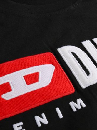 Diesel Rundhalsshirt Regular Fit Langarm T-Shirt - T-JUST-LS-DIV