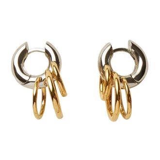 Panconesi Bijoux Boucles doreilles - Femme - Accessoires - Jaune - Taille: ONE Size