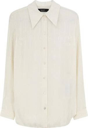 Gucci Damen, Blusen & Hemden, Wei&szlig;, XSGr&ouml;&szlig;e