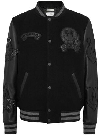 Philipp Plein veste teddy College - Noir