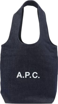 A.P.C. A. p.c. Medium Ninon Denim Tote Bag