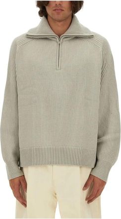 STUDIO NICHOLSON Homme, Pulls, Beige, Taille: S Jersey de laine