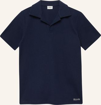 s.Oliver S.Oliver Polo-Shirt blau