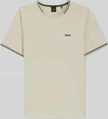 HUGO BOSS Regular Fit T-Shirt aus Baumwoll-Mix Modell TAUL