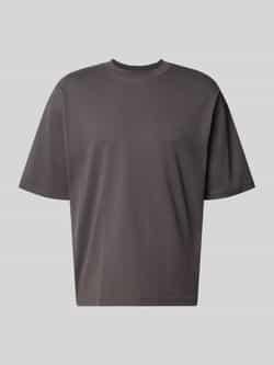 Review Oversized T-Shirt mit Logo-Applikation