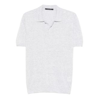 Tagliatore Homme, Tops, Gris, Taille: XL Keith Knit Polo