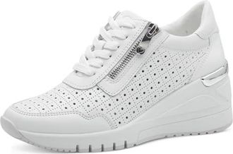 Marco Tozzi Femme Damen Sneaker 2-23501-44 Basket, Blanc, 40 EU