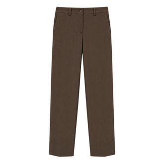 Mars&eacute;m Lyocell Hose - - Trousers - Damen - Braun - M