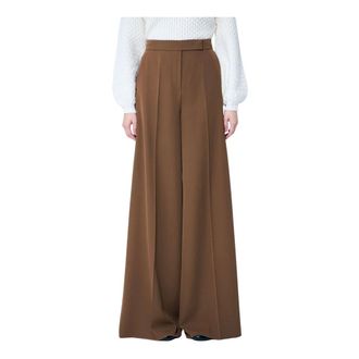 Max Mara Damen, Hosen, Braun, 2XSGr&ouml;&szlig;e