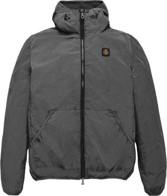 RefrigiWear Homme, Sport, Gris, Taille: L Ultralight Nylon Jacket