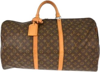 Louis Vuitton unisex, Pre-owned, Brun, Taille: ONE Size Sac Keepall Pre-owned