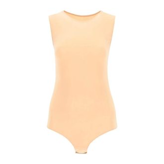 Maison Margiela Sleeveless Jersey Bodysuit - - Tops - Damen - Rosa - XS