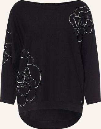 Joseph Ribkoff Pullover Mit 3/4-Arm Und Schmucksteinen schwarz