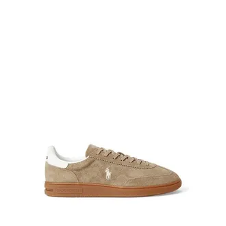 Polo Ralph Lauren Baskets aspect daim en cuir m&eacute;lang&eacute;