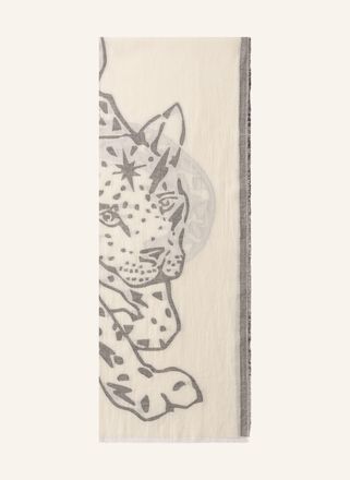 Codello Jacquard-Schal weiss