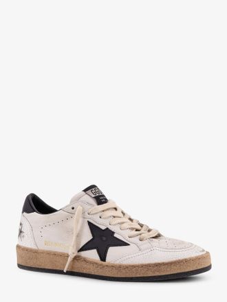 Golden Goose Womens Sneakers Ballstar Leather White Leather-Rubber Trainers Leather/rubber