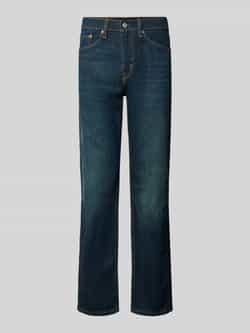 Levi's Straight Fit Jeans aus Baumwoll-Mix Modell 505