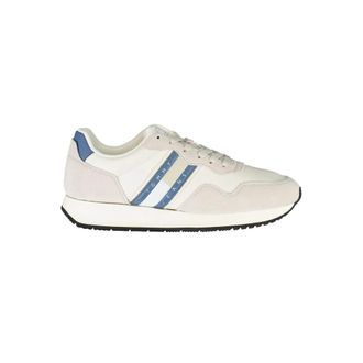 Tommy Hilfiger Wei&szlig;e Leder Herren Sneaker Sportschuhe - - Shoes - Herren - Wei&szlig; - 40 EU