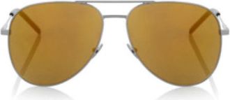 Saint Laurent Silberne Herrensonnenbrille Stilvolles Design - - Accessories - Herren - Grau - ONE SIZE