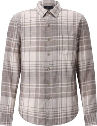 Vince Kariertes Classic-Fit Hemd