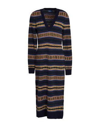 Ralph Lauren Fair Isle Wool-Blend Sweater Dress