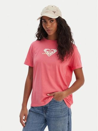 Roxy T-Shirt Oceanregular ERJZT06078 Rosa Regular Fit