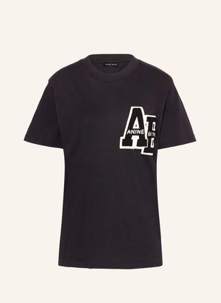 Anine Bing Anine Bing T-Shirt Lettermann schwarz