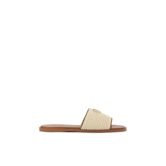 Kazar Flache Bast-Pantoletten DIA - - Shoes - Damen - Beige - 35 EU