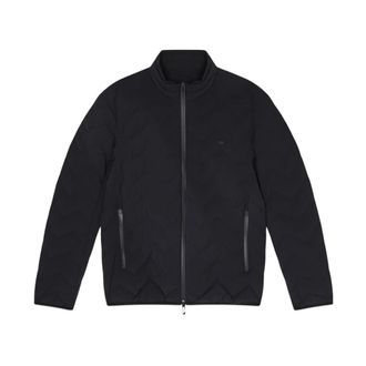 Emporio Armani Zig Zag Down Jacket - - Jackets - Herren - Schwarzk - 3XL