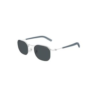 Montblanc Snowcap Square Sonnenbrille - - Accessories - Herren - Grau - 50 MM
