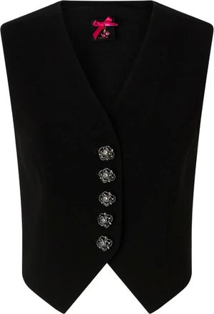 Pinko veston &agrave; boutonni&egrave;re - Noir