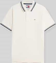 Tommy Jeans Regular Fit Poloshirt aus reiner Baumwolle