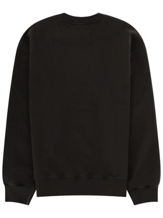 Maison Kitsun&eacute; Logo Organic Cotton Sweatshirt - Charcoal