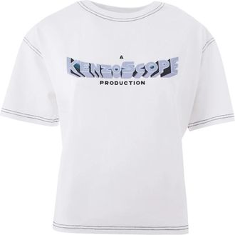 Kenzo Baumwoll-T-Shirt - - Tops - Damen - Wei&szlig; - XS