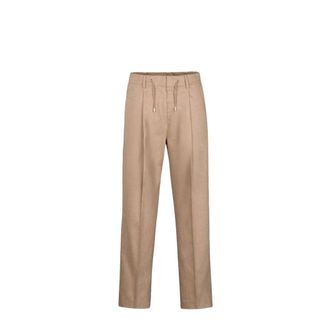 Moorer Femme, Pantalons, Brun, Taille: 38 FR Antonia-FSR Straight Pantalons
