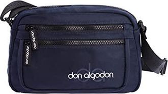 Don Algodon Femme Zeno Sac Bandouli re Bleu Marine, Bleu Marine, 25 x 9 17 cm EU