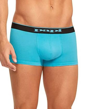 Papi Boxer Aderenti - Uomo Black/Cobalt/Blue S (US Taglia)