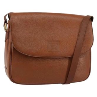 Burberry Sac &agrave; bandouli&egrave;re vintage Pre-owned - Femme - Pre-owned - Brun - Taille: ONE Size