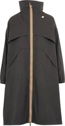 K-Way Femme, Manteaux, Noir, Taille: 38 FR Aube Memory Touch