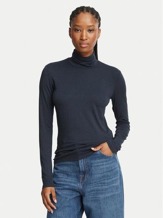 Max Mara Rollkragenpullover Multif 2625946012 Dunkelblau Regular Fit